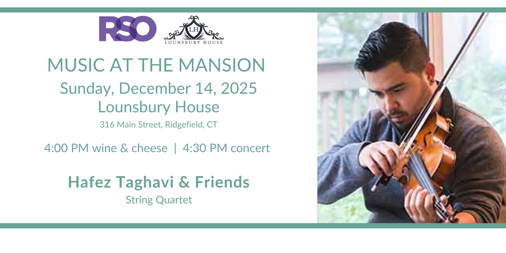 Music at the Mansion – Ridgefield Symphony Orchestra